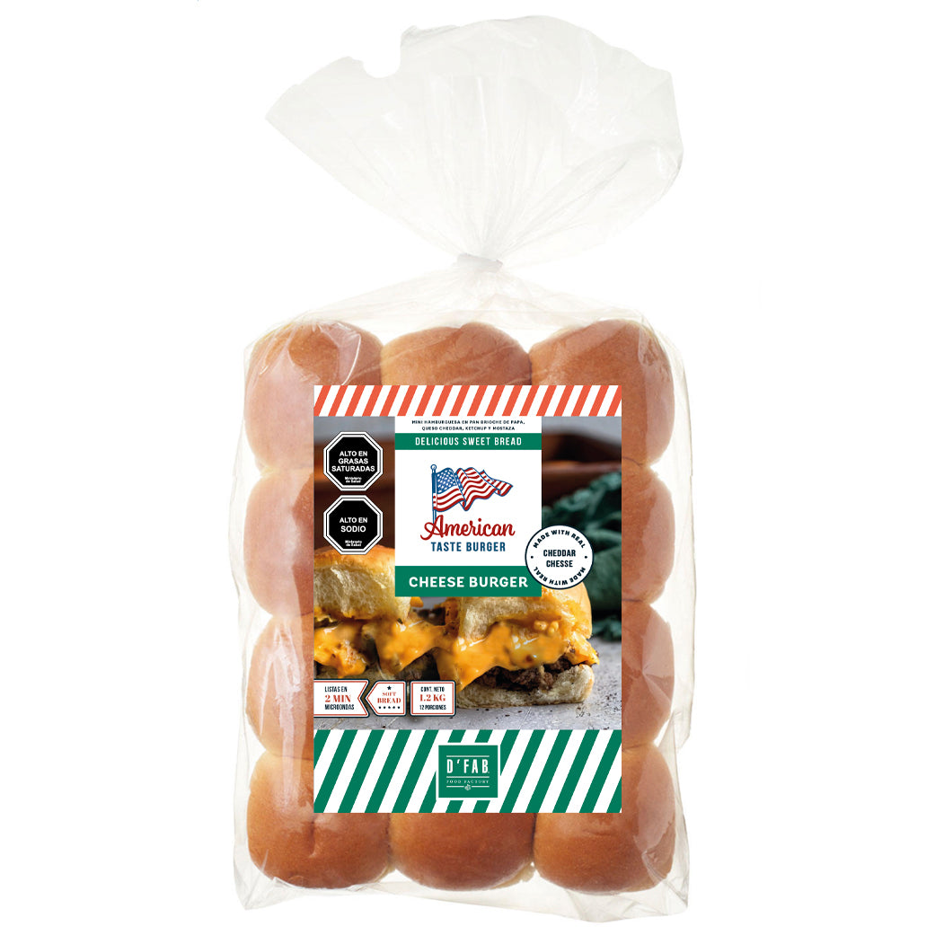 Mini Cheeseburger 12 un. – DFAB